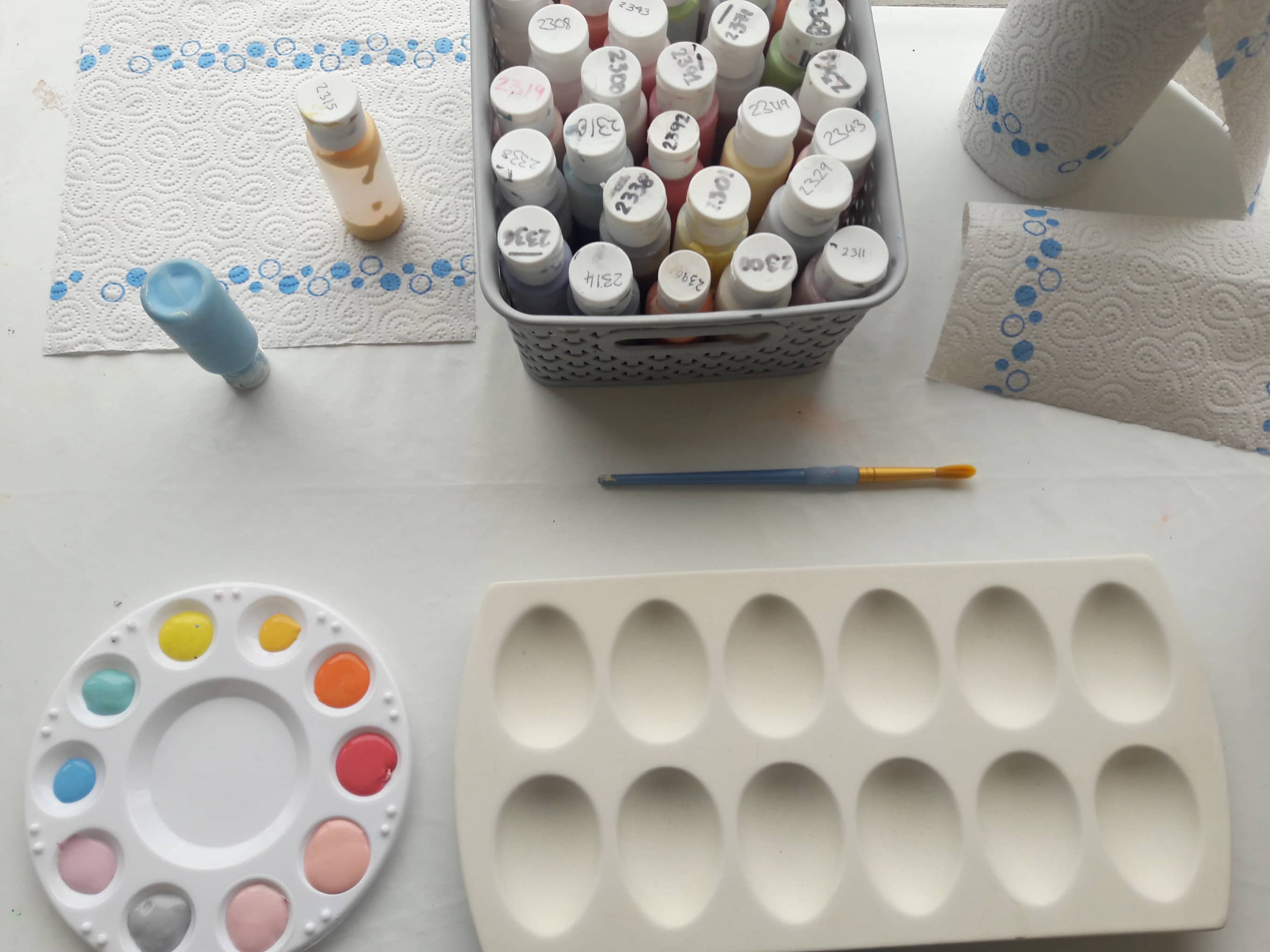 Pottery painting at social pottery – thestyleartisandotcom